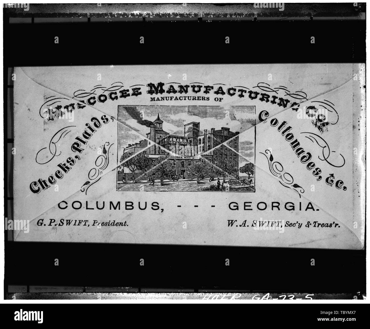 Muscogee Manufacturing Company, Front Avenue and Fourteenth Street ...