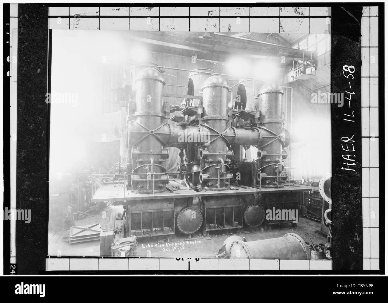 NORDBERG MFGR. CO. ERECTION SHOP. Lakeview Pumping Station, Clarendon ...