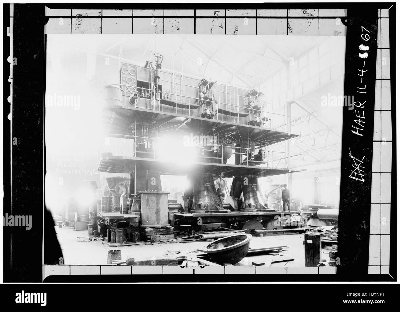 NORDBERG MFGR. CO. ERECTION SHOP. Lakeview Pumping Station, Clarendon ...