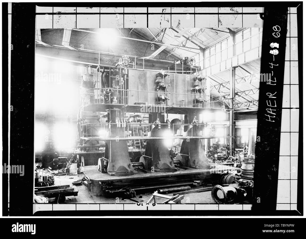 NORDBERG MFGR. CO. ERECTION SHOP. Lakeview Pumping Station, Clarendon ...
