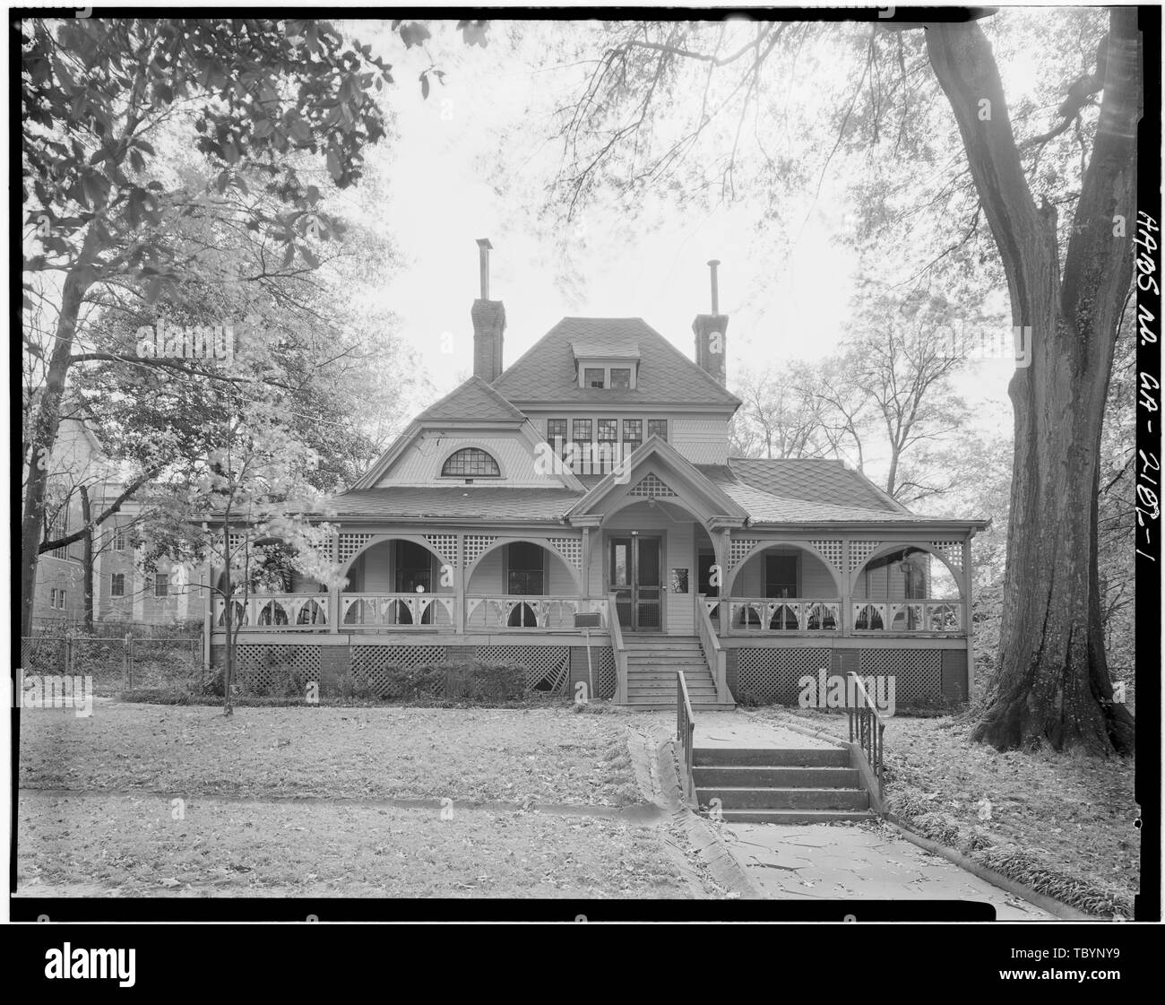 NORTH (FRONT) ELEVATION Joel Chandler Harris House, 1050 Gordon Street ...