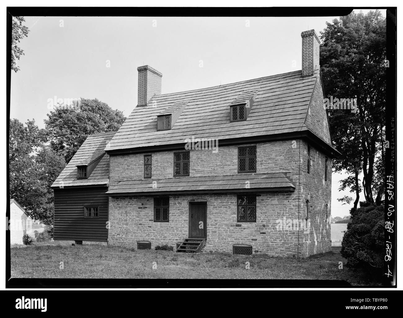NORTH (REAR) ELEVATION Brinton 1704 House, Oakland Road (Birmingham ...
