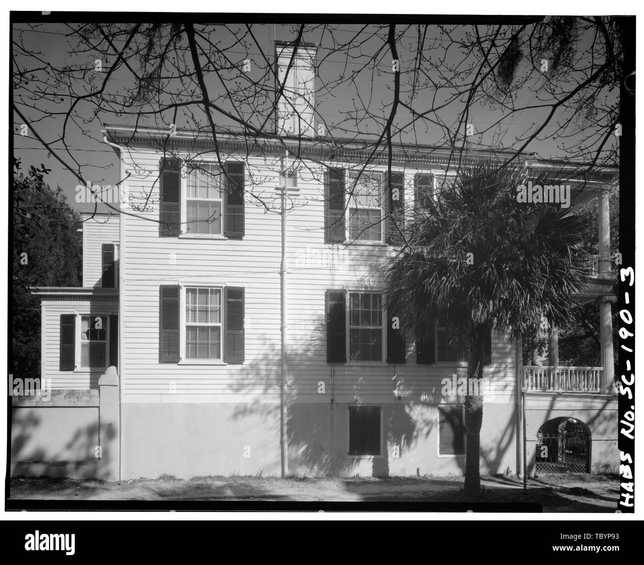 NORTH (REAR) ELEVATION Secession House, 1113 Craven Street, Beaufort ...
