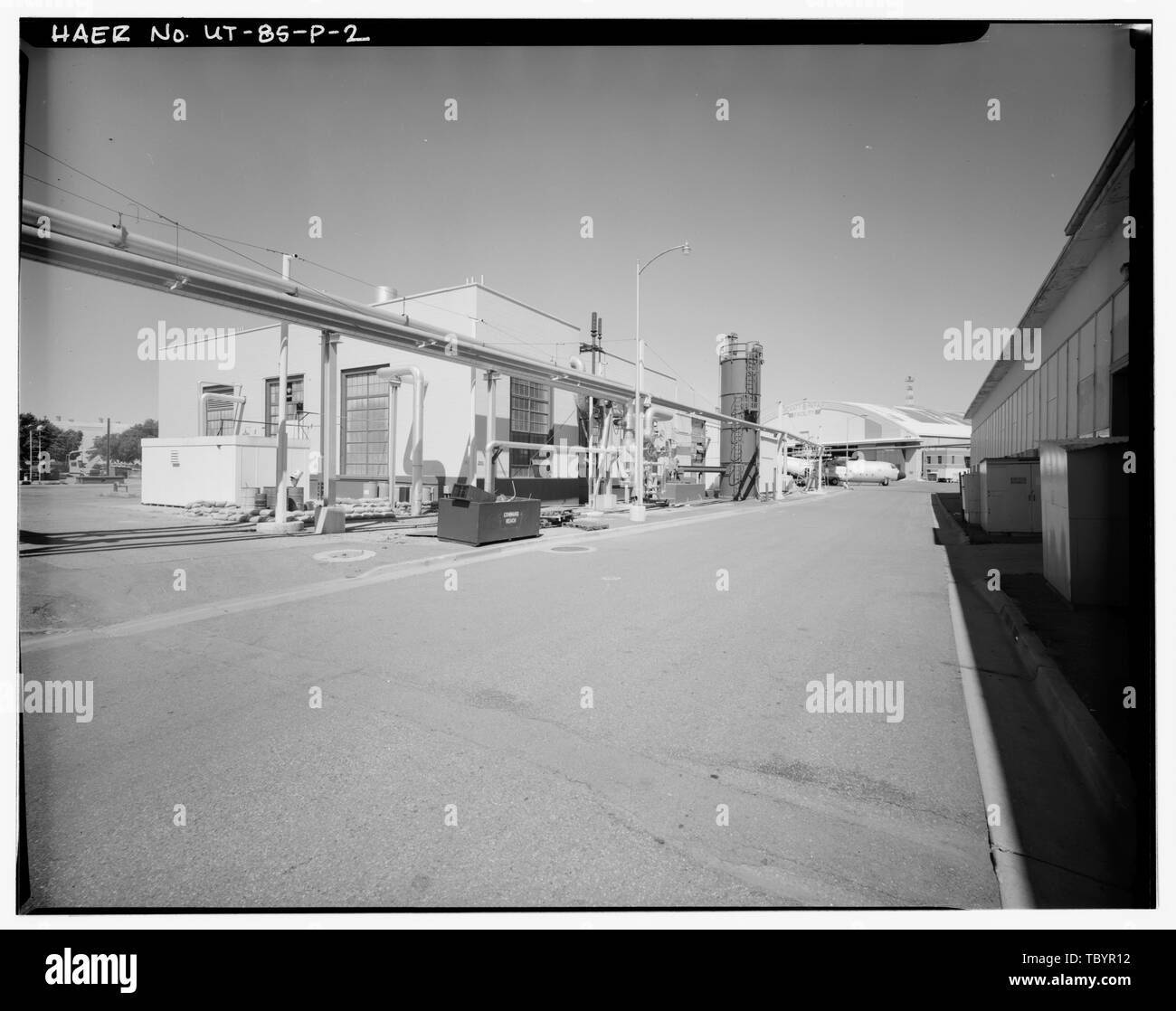 NORTH AND EAST FACING SIDES. Hill Field, Steam Plant, 5841 Engine Lane ...