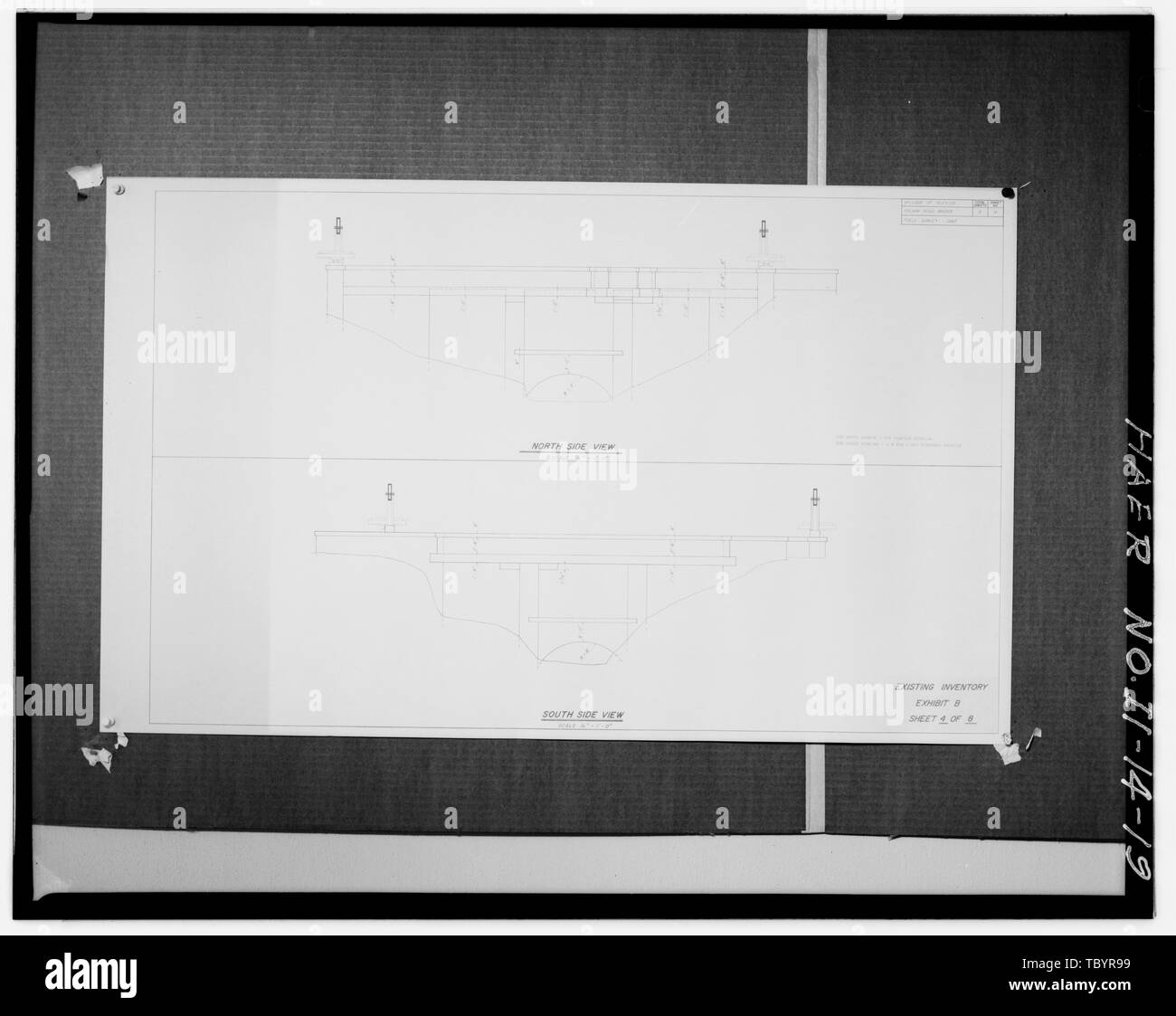 NORTH AND SOUTH ELEVATIONS Ravine Bluffs Development Bridge, Spanning ...