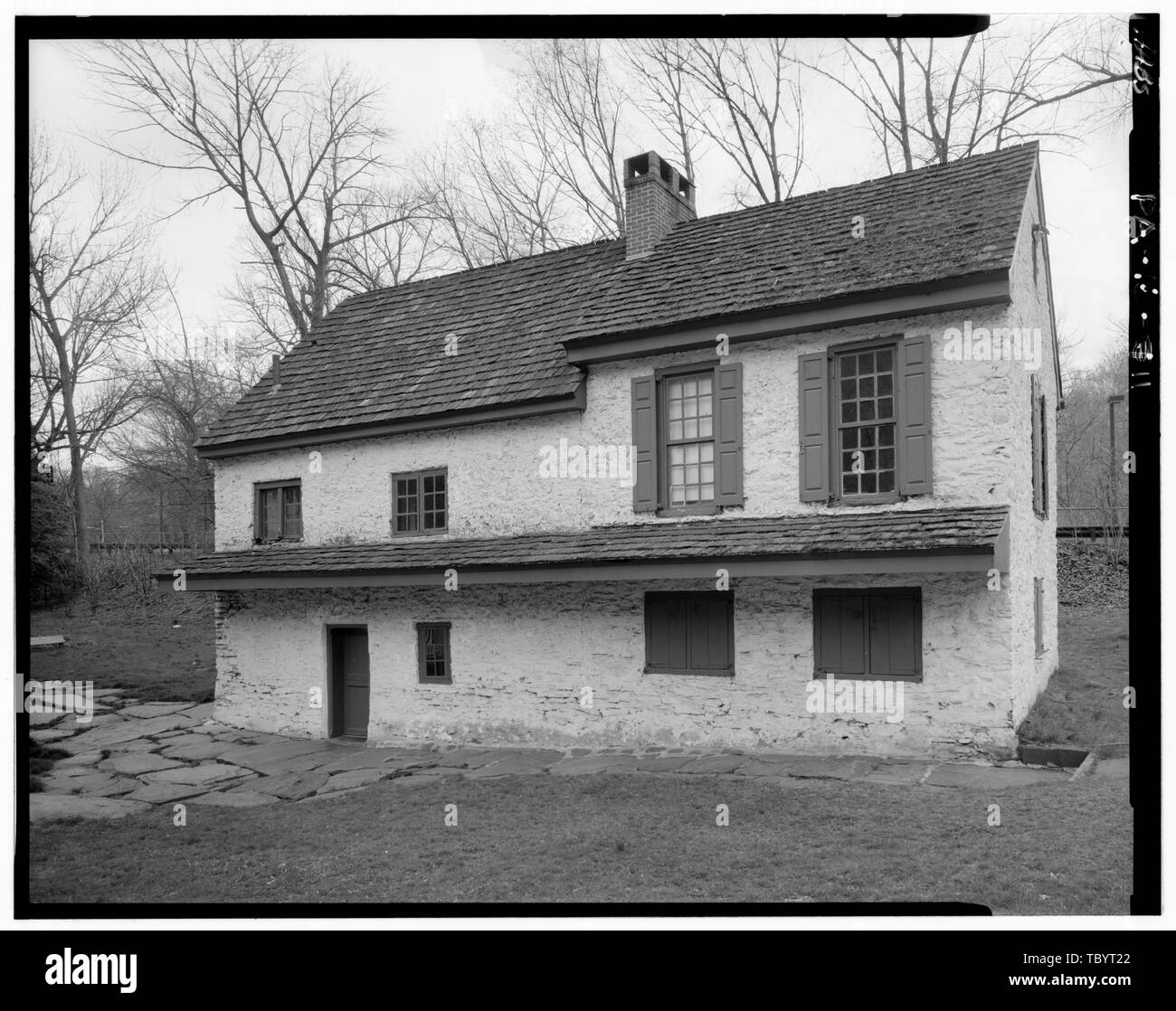 NORTH ELEVATION Claus Rittenhouse House, Lincoln Drive and Rittenhouse ...