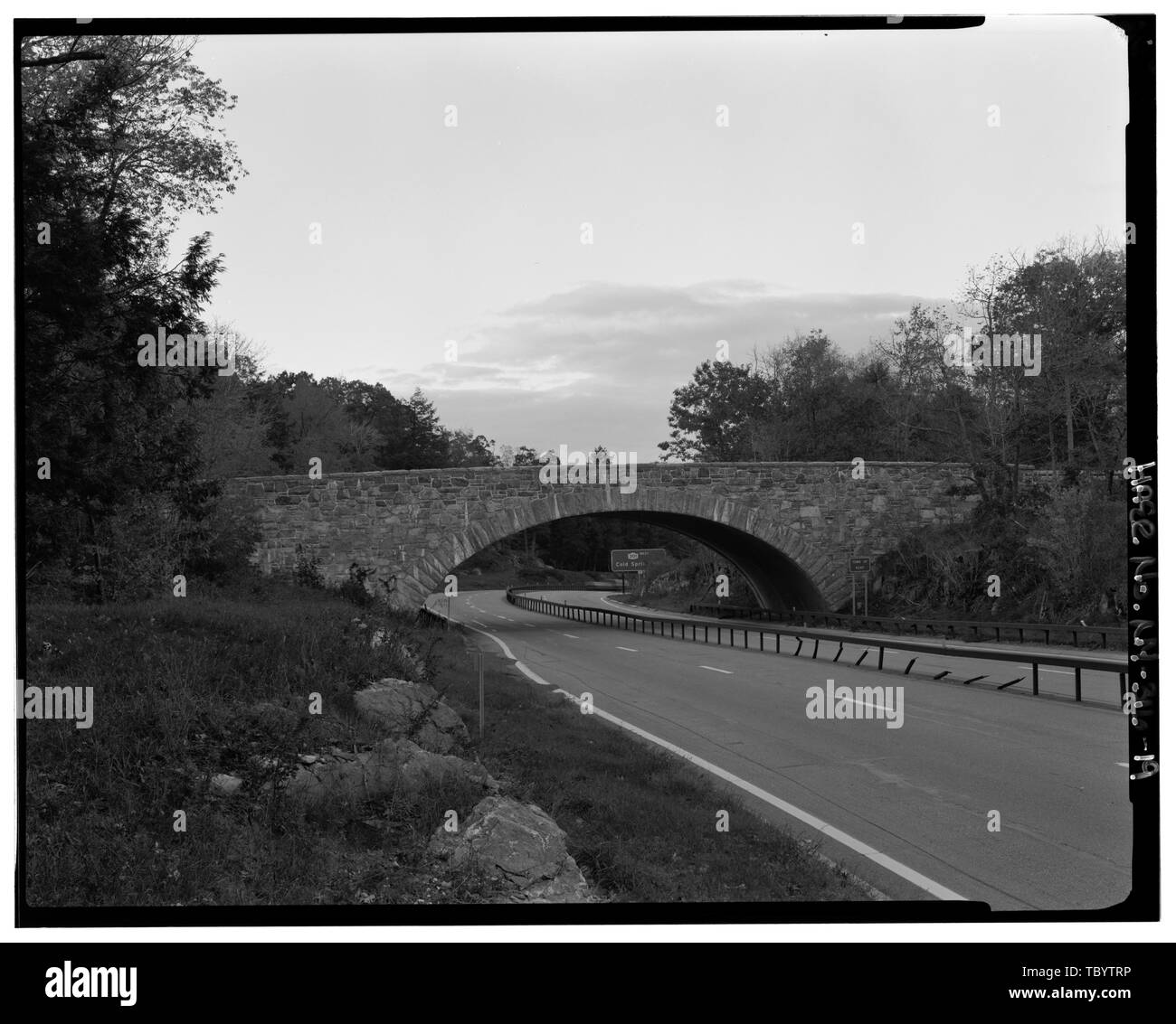 N.Y. ROUTE 301 UNDERPASS, BRIDGE ELEVATION, VIEW N. Taconic State ...