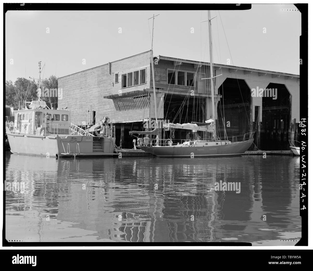 Naval Air Station Whidbey Island, Boat House, Seaplane Base, Oak Harbor ...