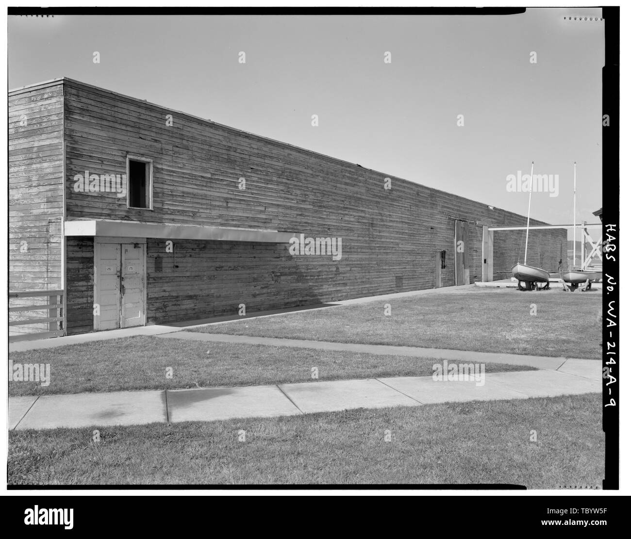 Naval air station whidbey island Black and White Stock Photos & Images ...