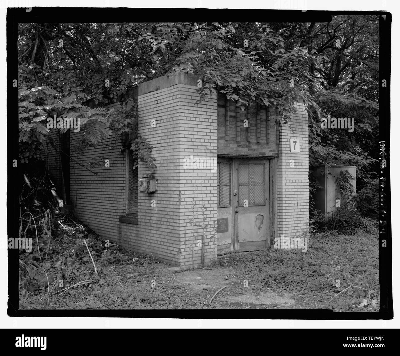 Naval Hospital, Sewage Pump House, East of Main Building, Pattison ...