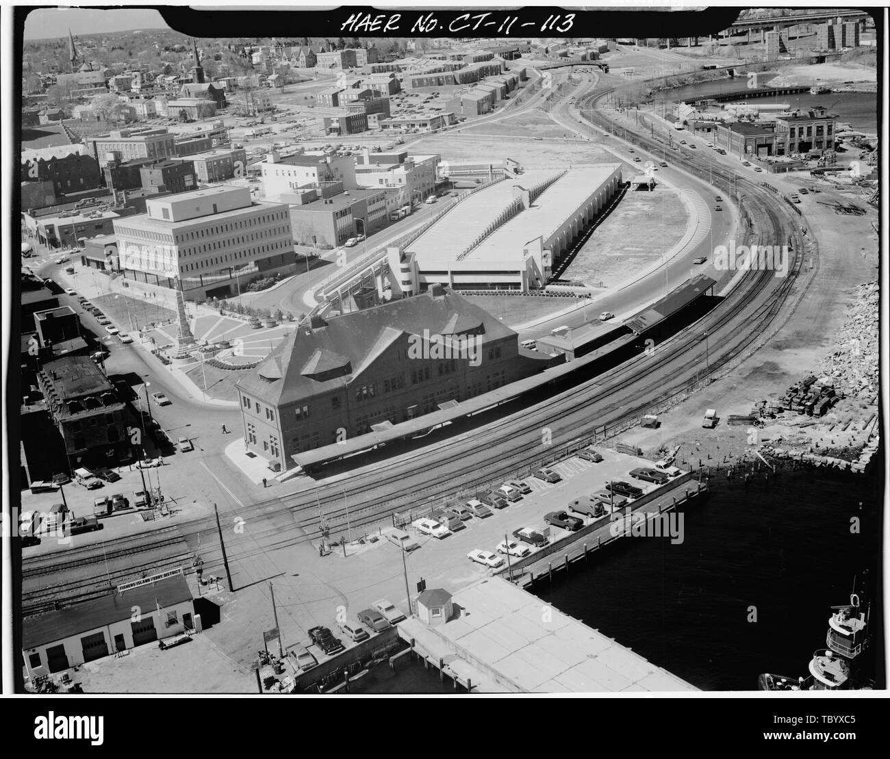 New York, New Haven and Hartford Railroad New London Station. New ...