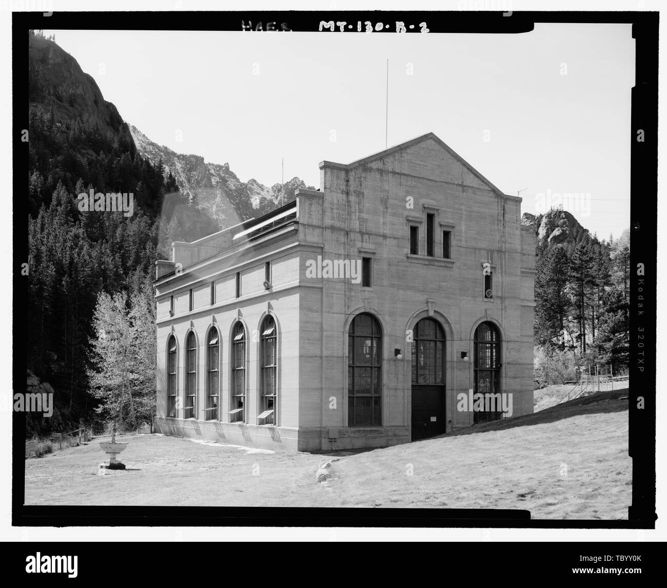North and east facades. View to southwest Mystic Lake Hydroelectric ...