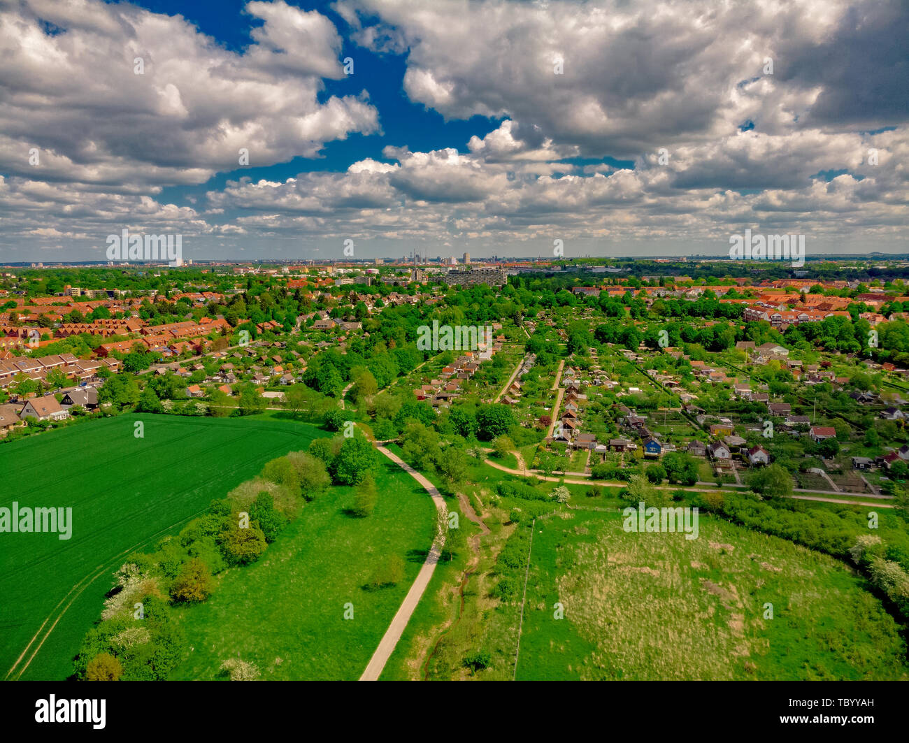 Hanover from above hi-res stock photography and images - Alamy