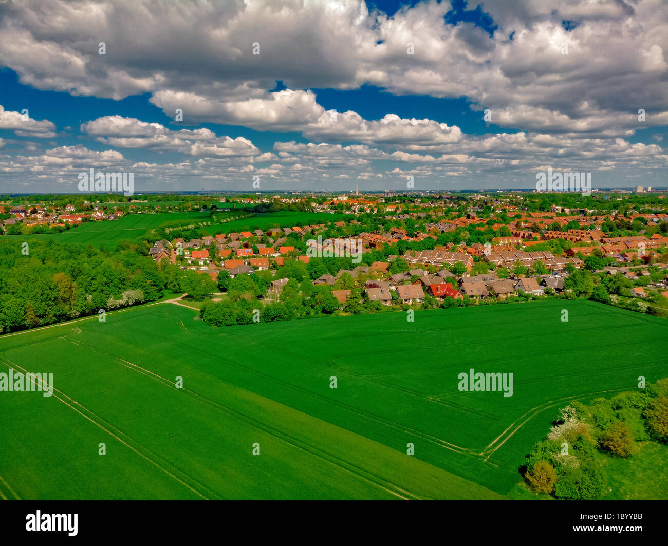 Hanover from above hi-res stock photography and images - Alamy