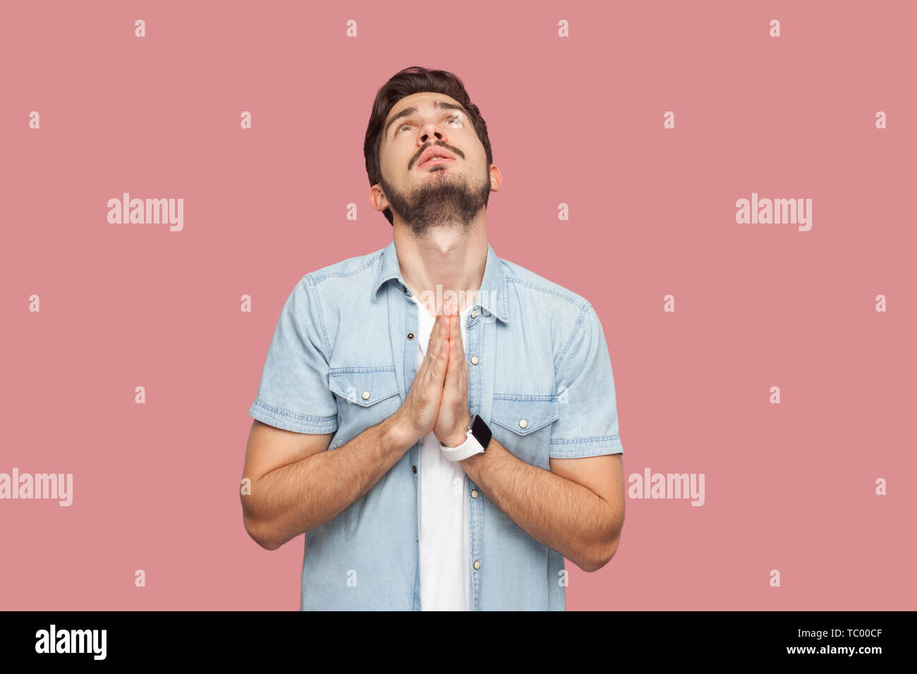 Gods Face With A Beard