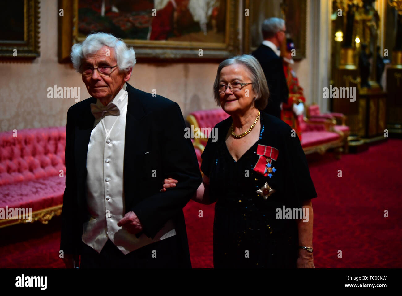 Lady Hale, the President of the Supreme Court arrive at the State ...