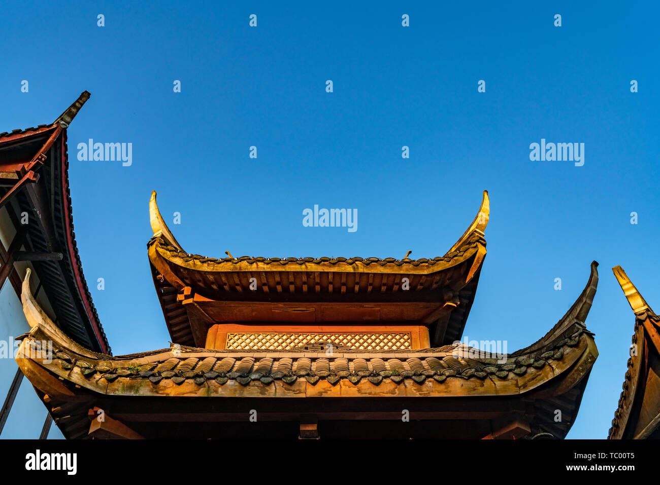 Huanglongxi ancient architecture Stock Photo - Alamy