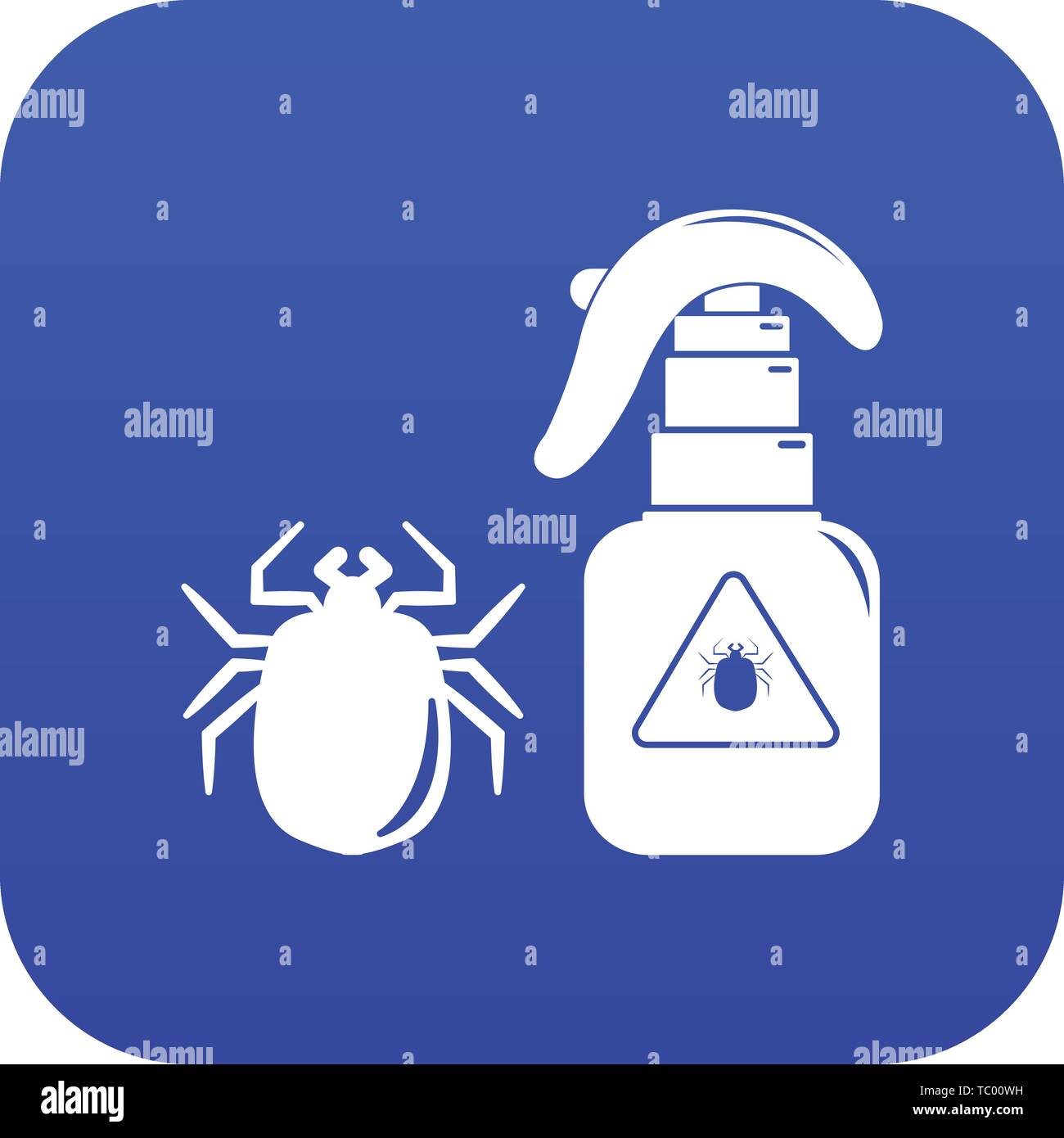 Aerosol can insect repellent spray Stock Vector Images - Alamy