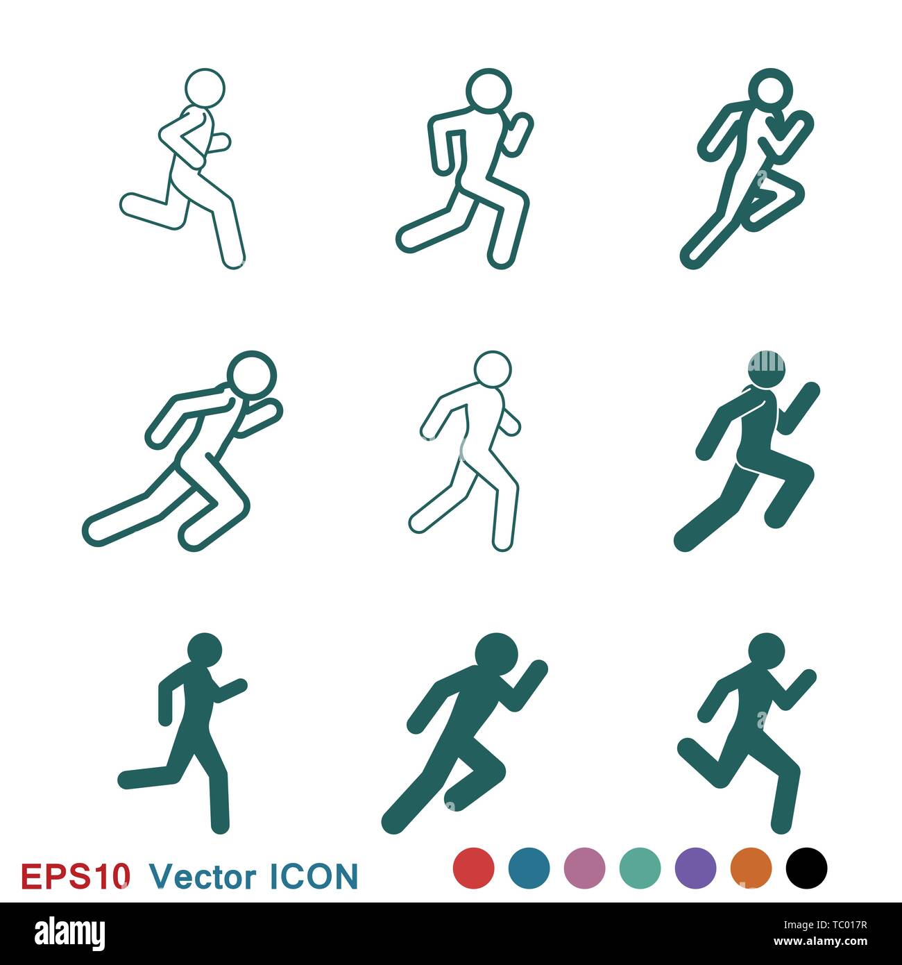 Jogging track sign Cut Out Stock Images & Pictures - Alamy
