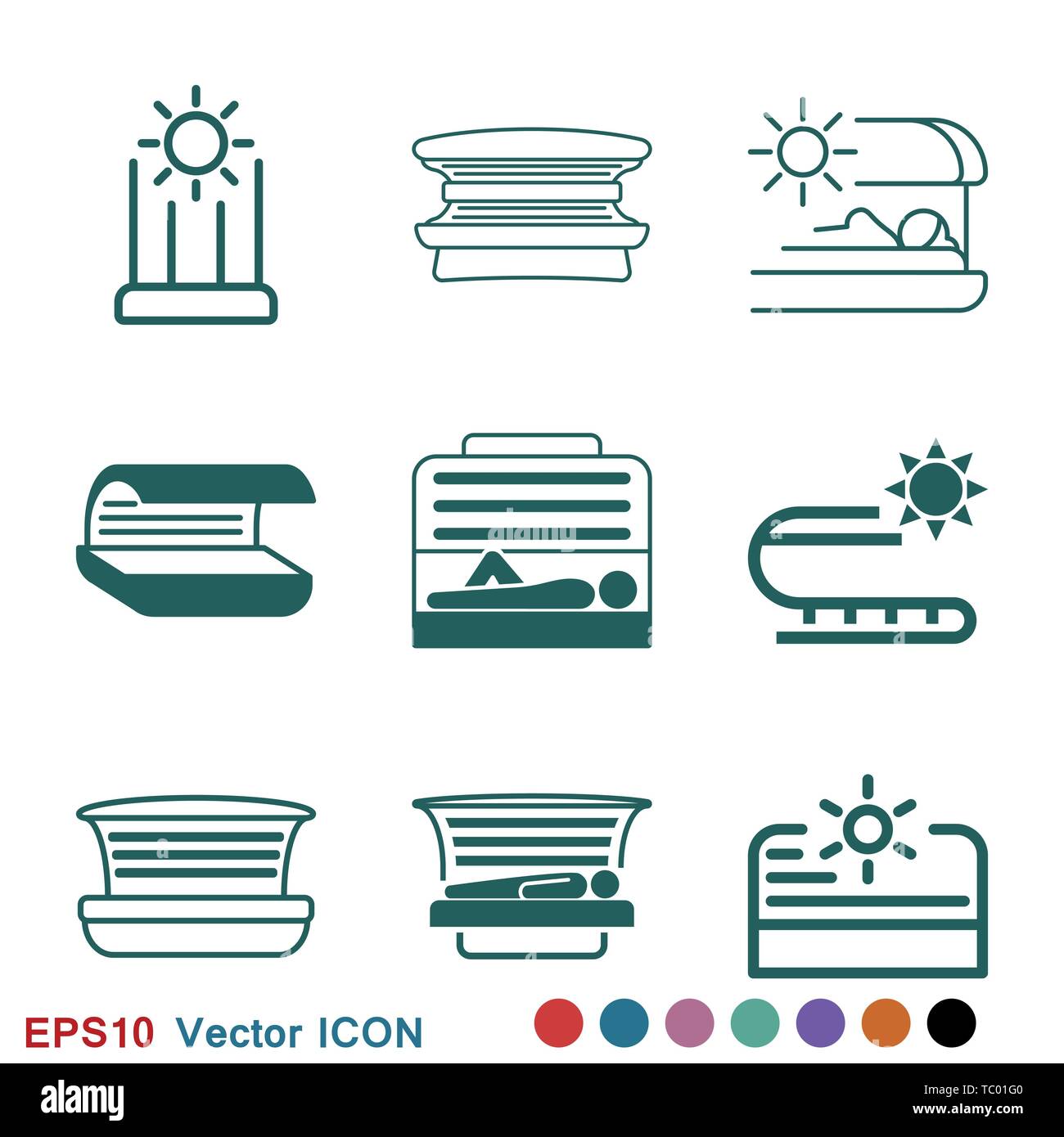 Solarium logo Cut Out Stock Images & Pictures - Alamy