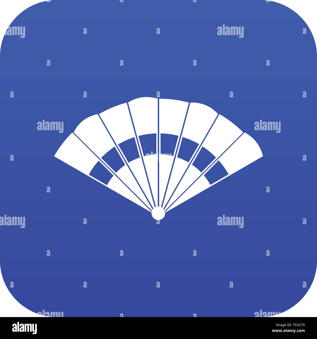 Fan icon digital blue Stock Vector Image & Art - Alamy