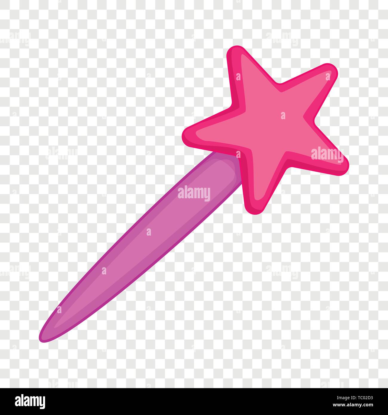 Magic wand icon, cartoon style Stock Vector Image & Art - Alamy