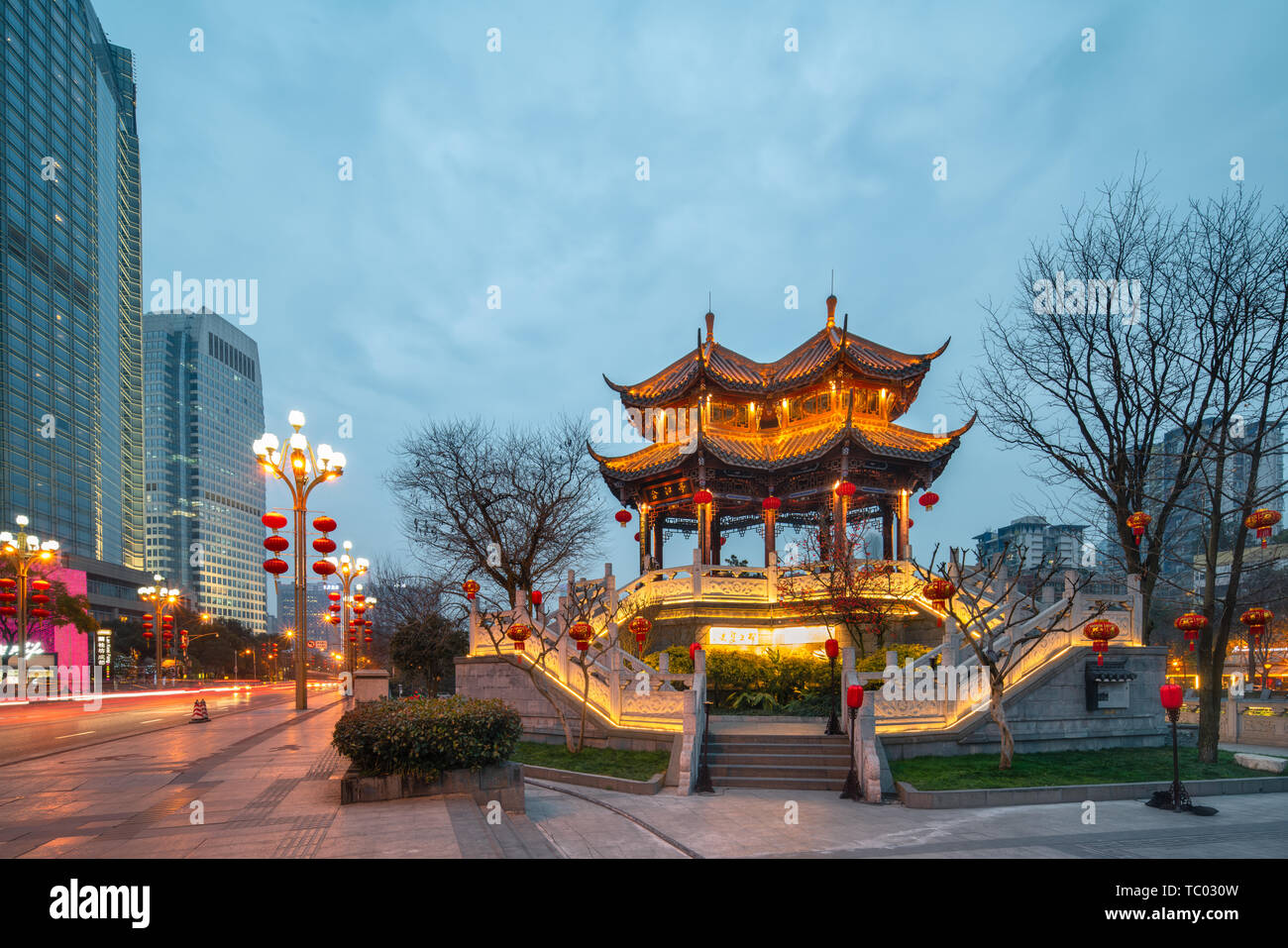 Chengdu funan river hi-res stock photography and images - Alamy
