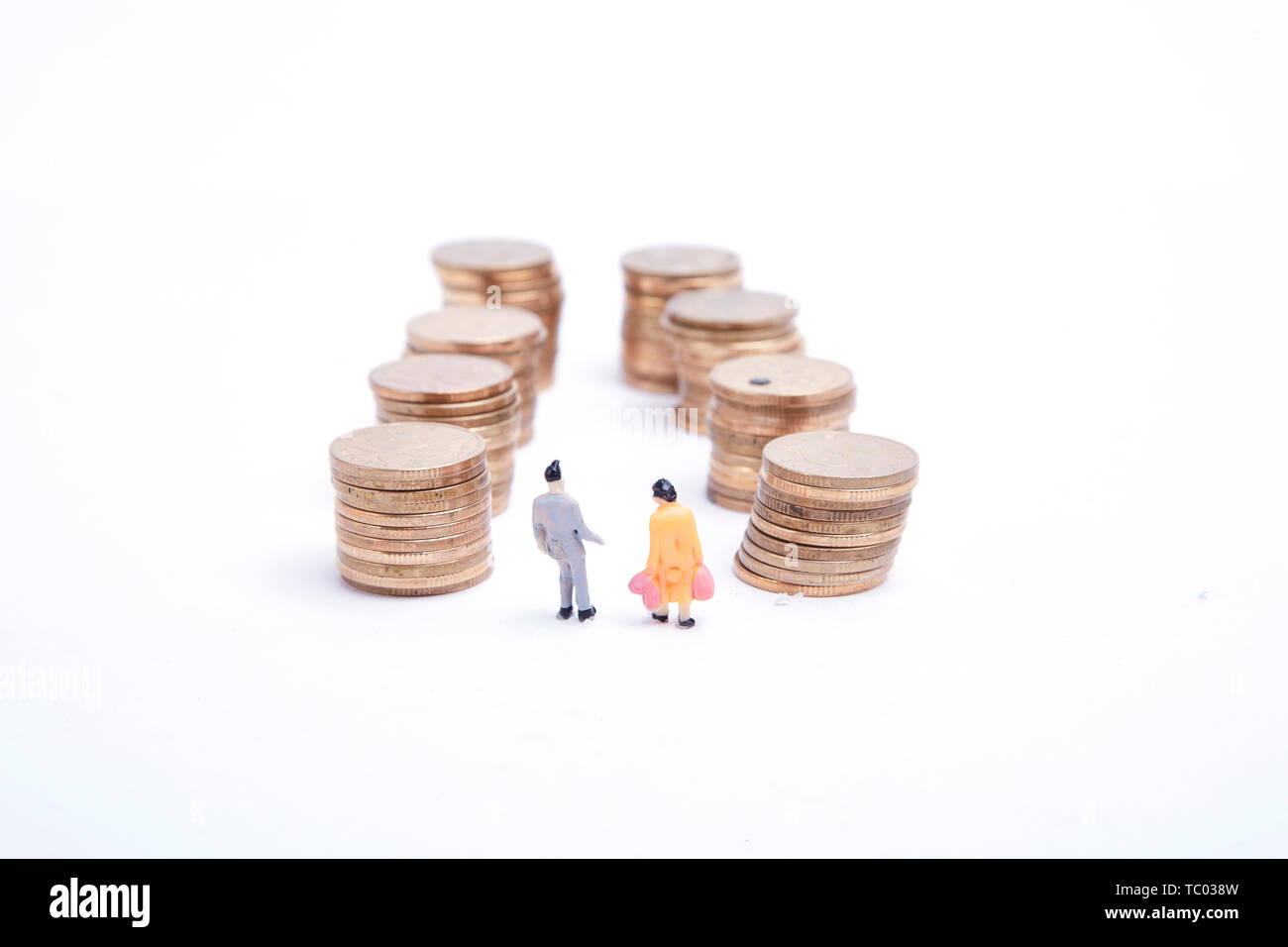 Marriage and dowry material Stock Photo - Alamy