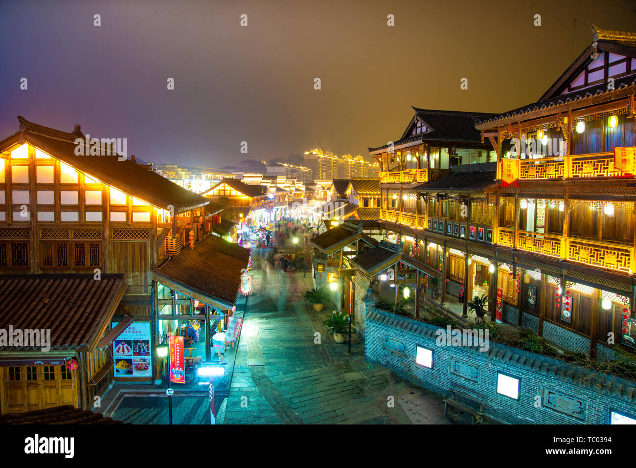 Changde river street hi-res stock photography and images - Alamy
