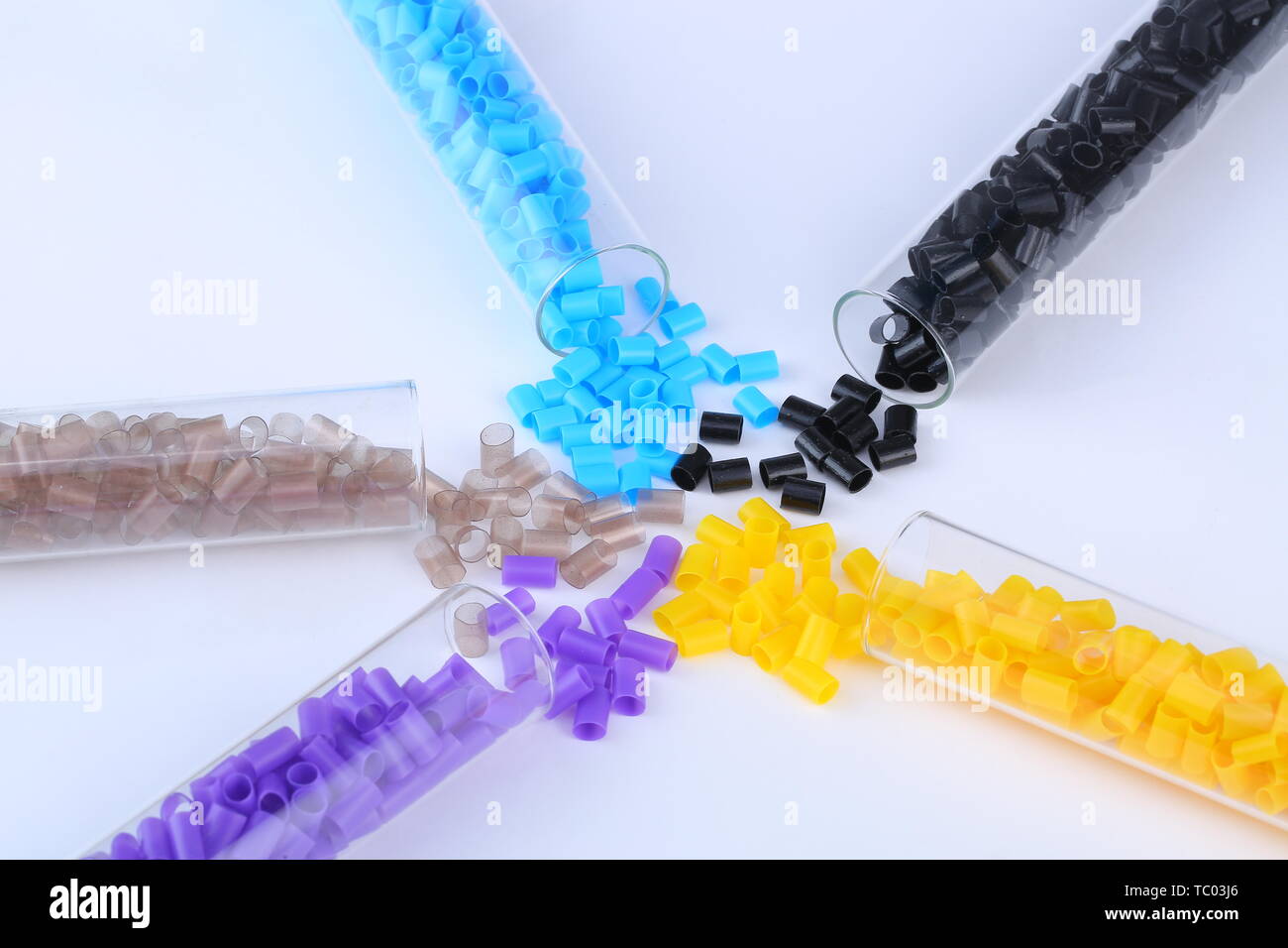 pvc polymeric materials Stock Photo - Alamy