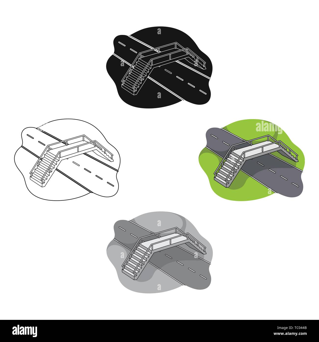 Transition single icon in cartoon,black style.Transition vector symbol ...