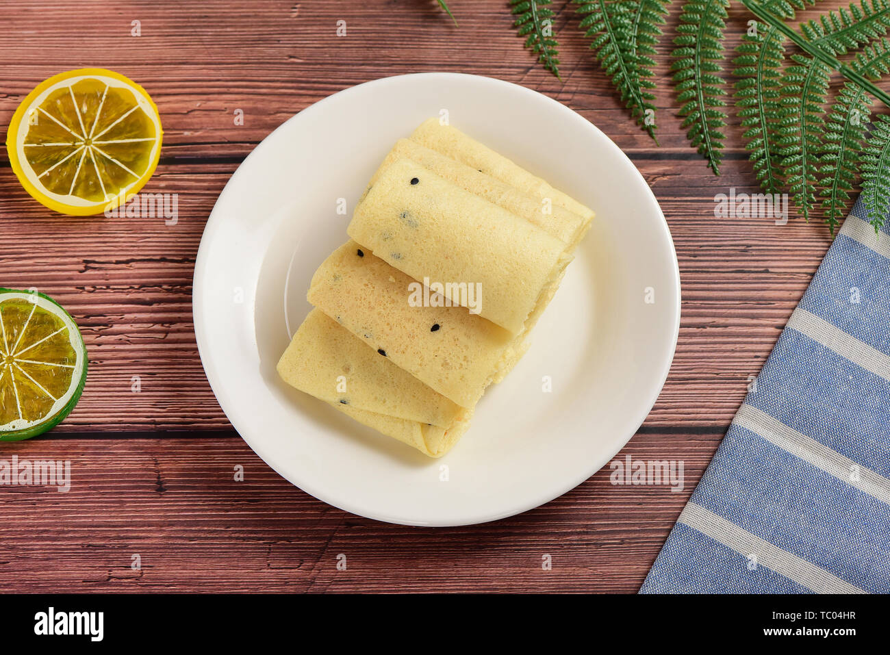 Meatloaf Phoenix omelet Stock Photo - Alamy