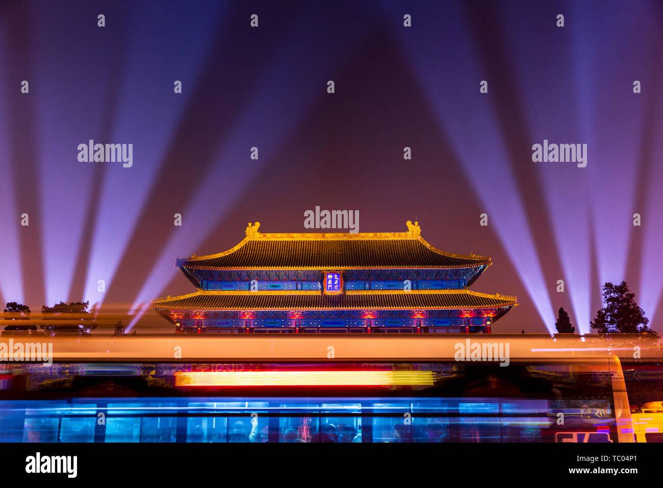 Palace Museum light show Stock Photo - Alamy