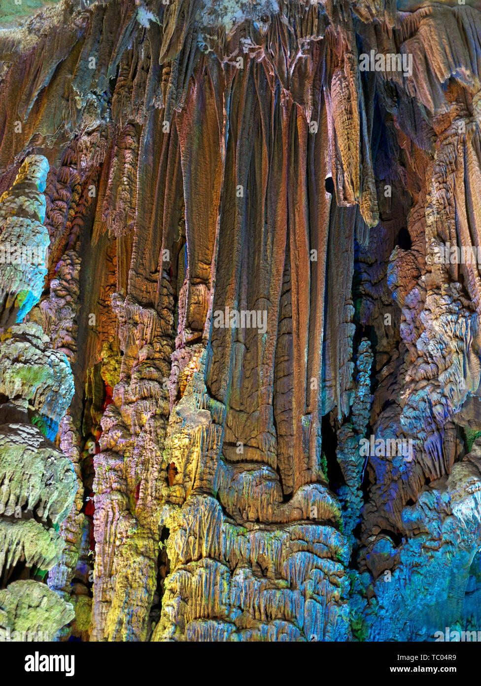 Landscape of Yinzi rock karst cave in Guilin Stock Photo - Alamy