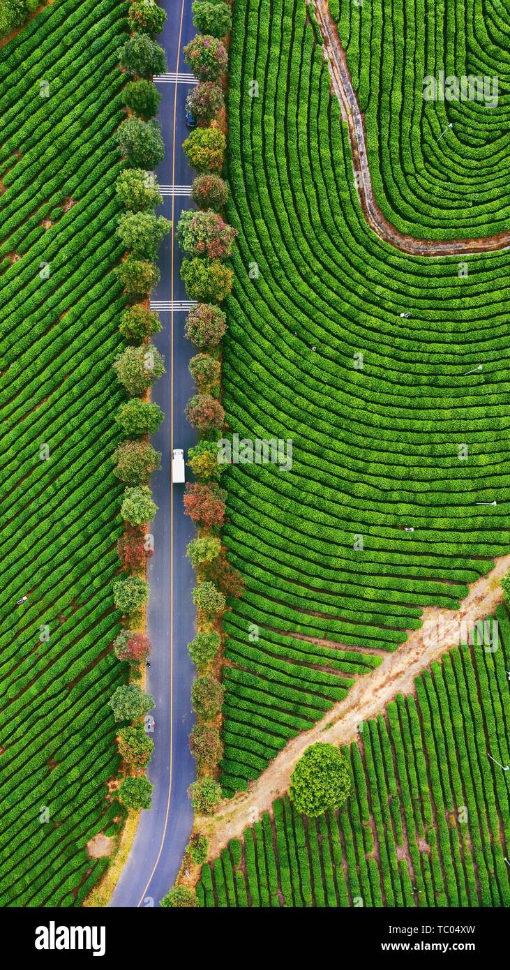 Aerial photography of the slow city of Gaochun, Nanjing Stock Photo - Alamy