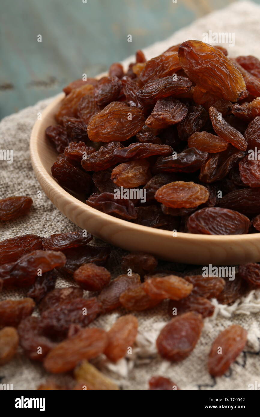 Dried red rose raisins Stock Photo - Alamy
