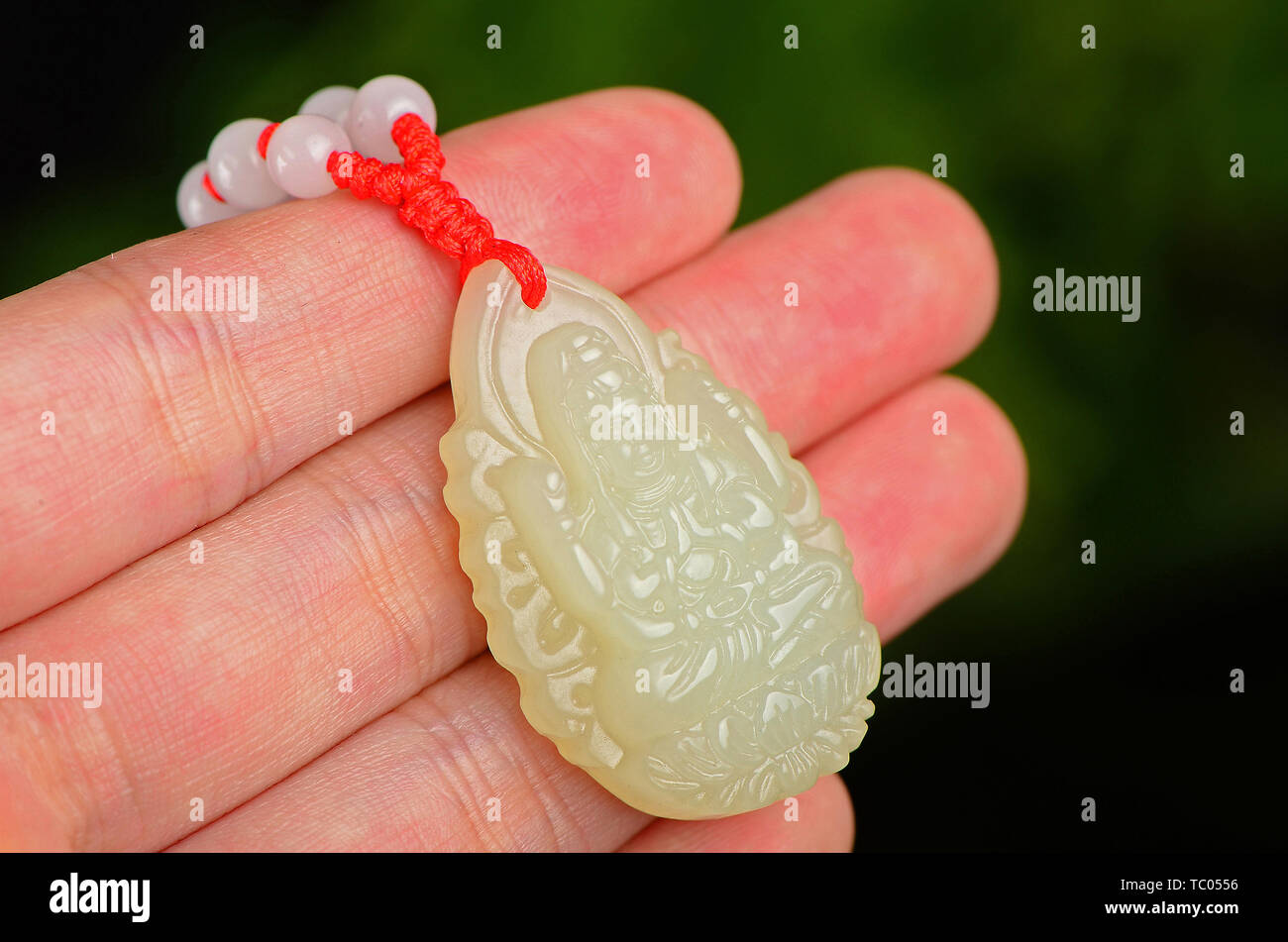 The eight patron gods ordered the Buddha and Tian jade pendant Stock ...