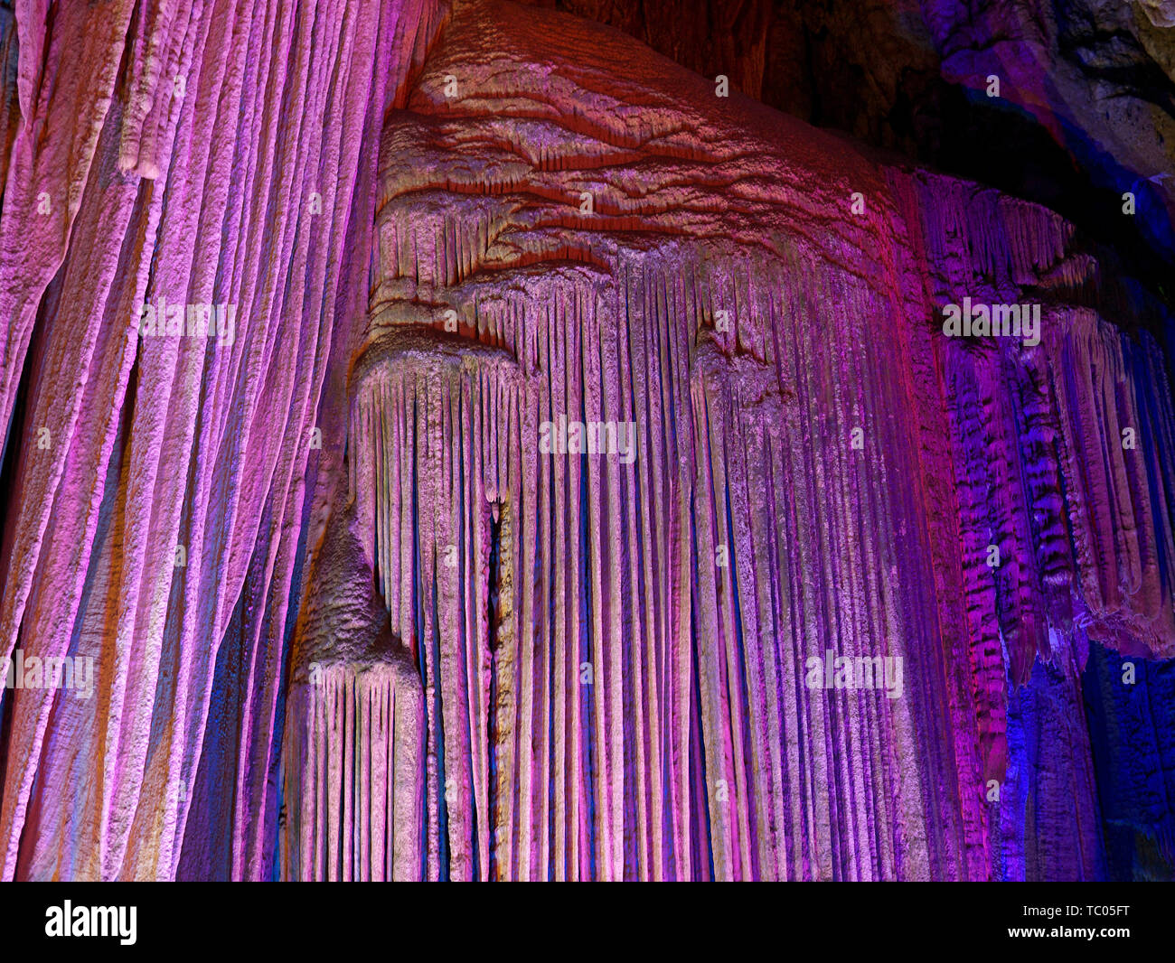 Landscape of Yinzi rock karst cave in Guilin Stock Photo - Alamy