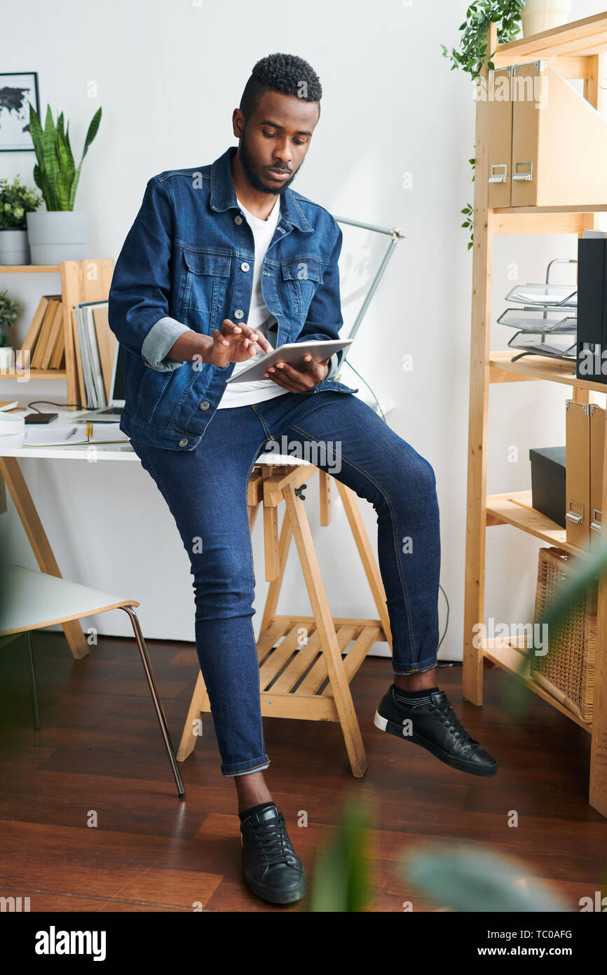 Work over project Stock Photo - Alamy