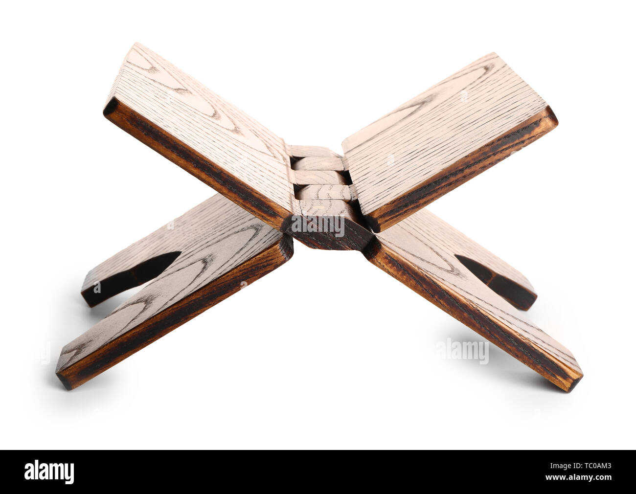 Rehal for Koran on white background Stock Photo - Alamy