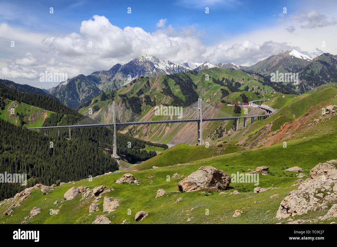 Xinjiang office birds eye view scenic spots and attractions hi-res ...