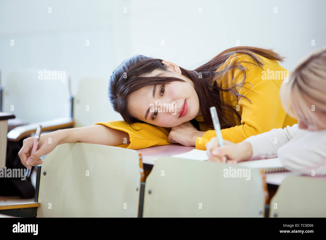 China classroom european hi-res stock photography and images - Alamy