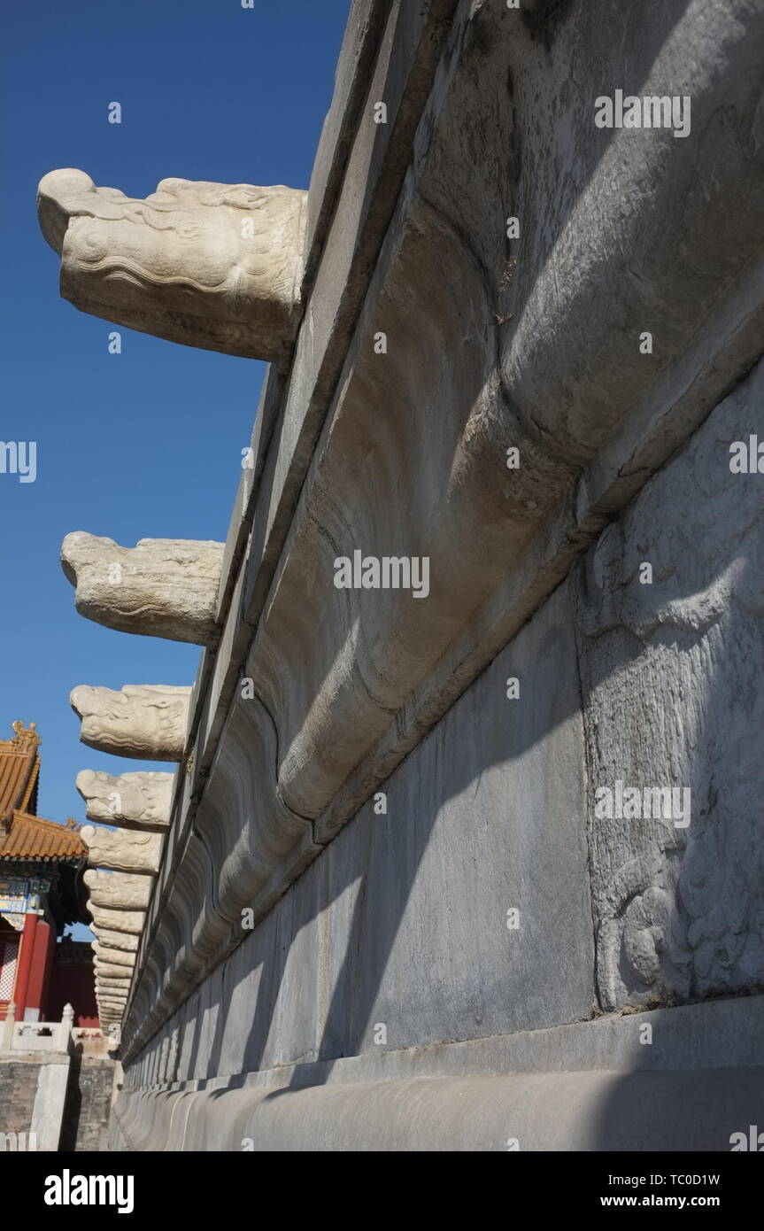 Building materials of the National Palace Museum in Beijing Stock Photo ...