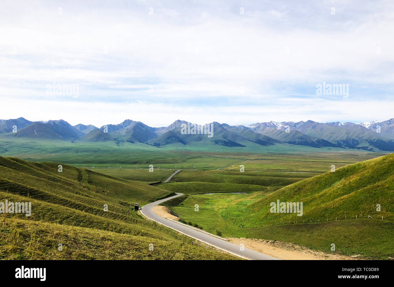 Nalati aerial grassland Stock Photo - Alamy