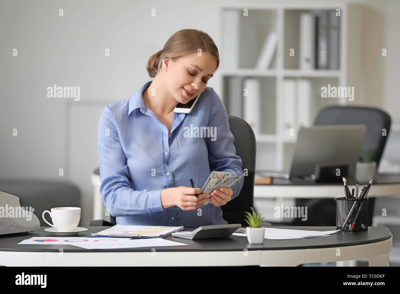 Female Accountants At Work