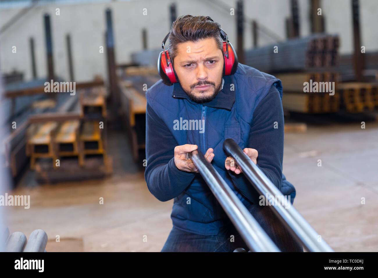Steel mill foreman hi-res stock photography and images - Alamy