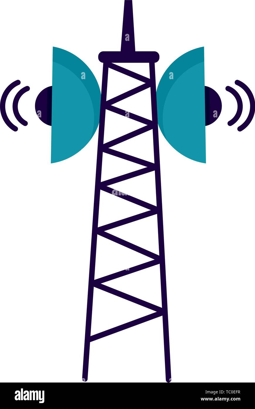 antenna transmission signal Stock Vector Image & Art - Alamy