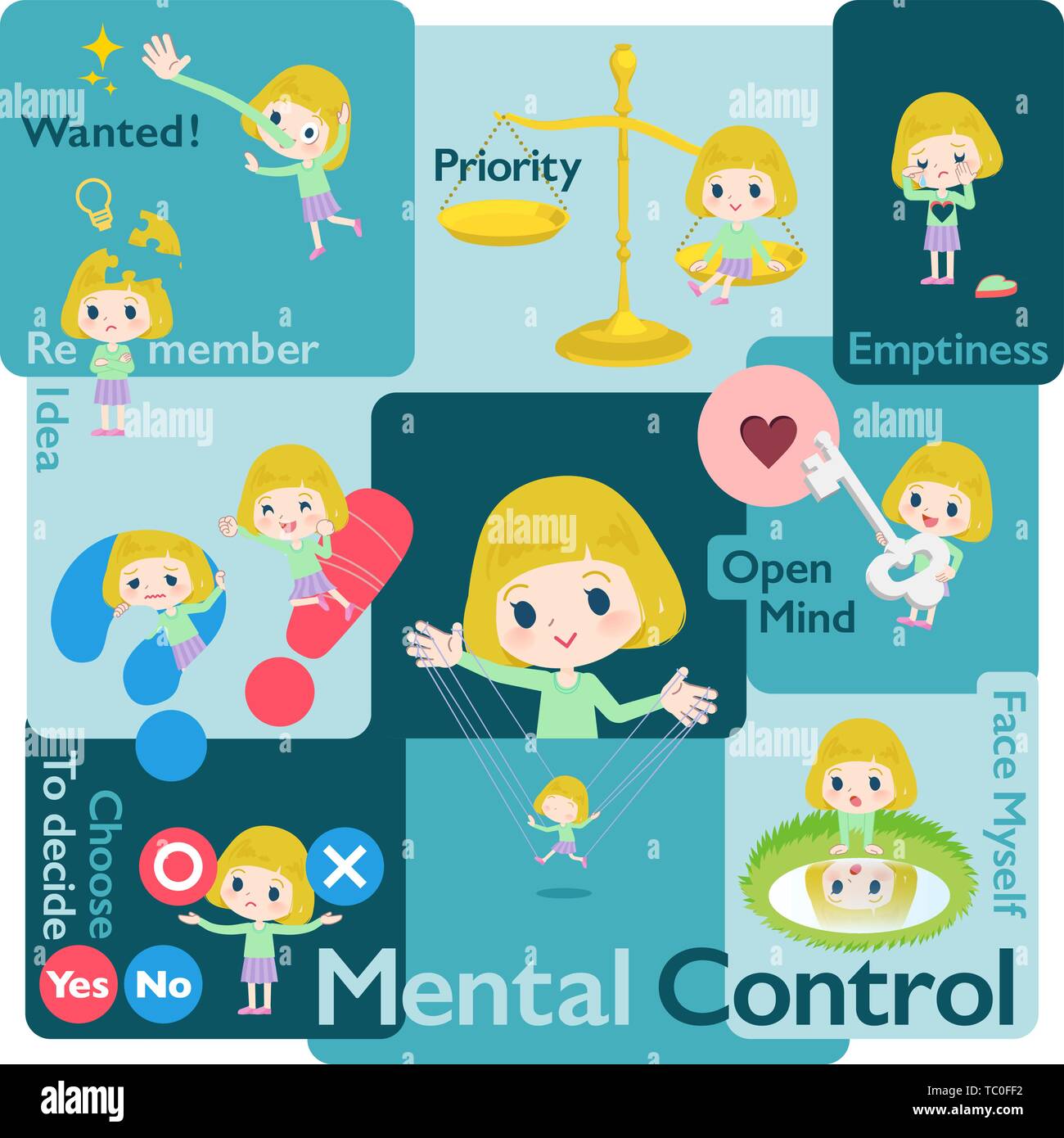 Pure blond Stock Vector Images - Alamy