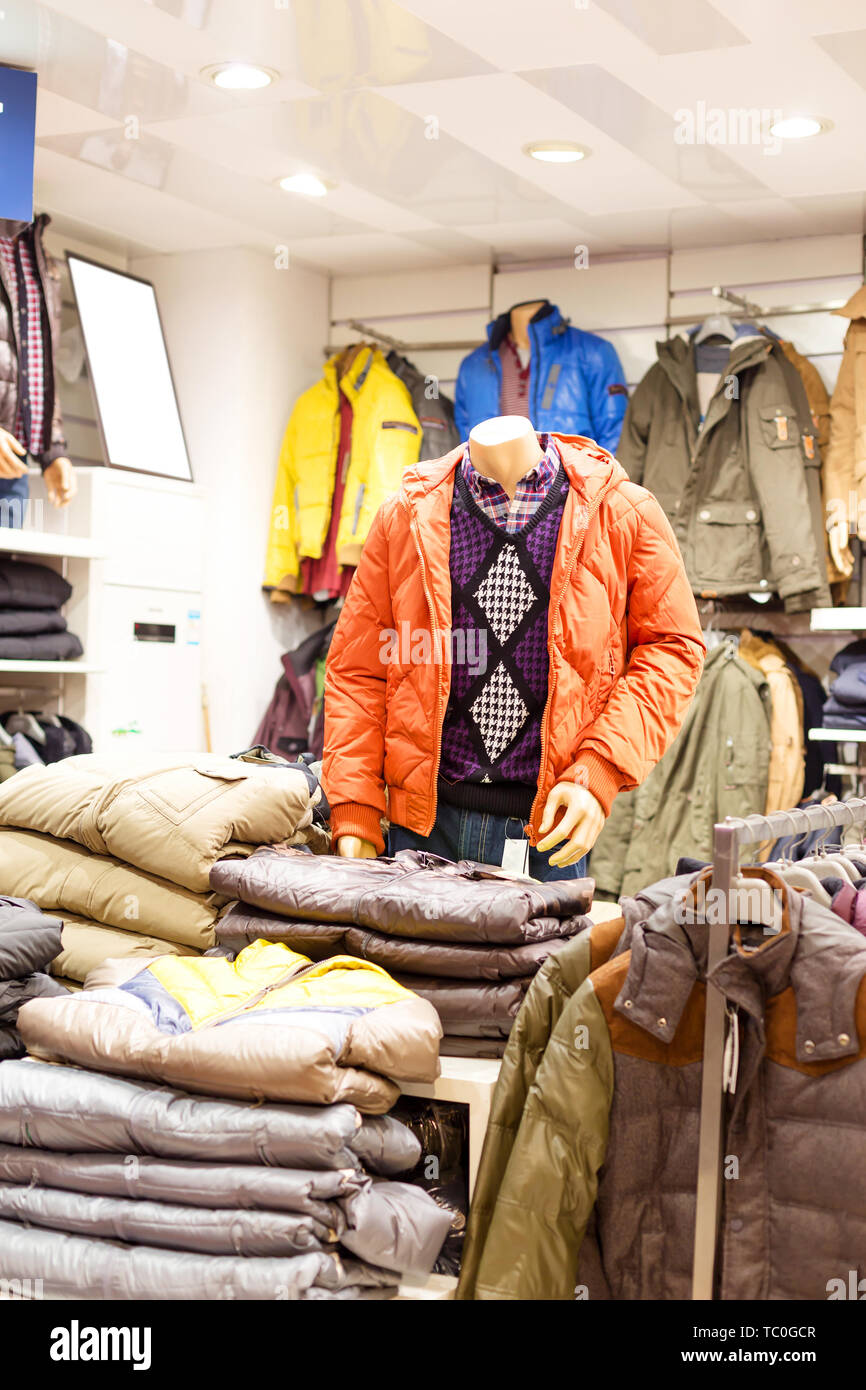 Commercial boutique women s clothing store store hi-res stock ...