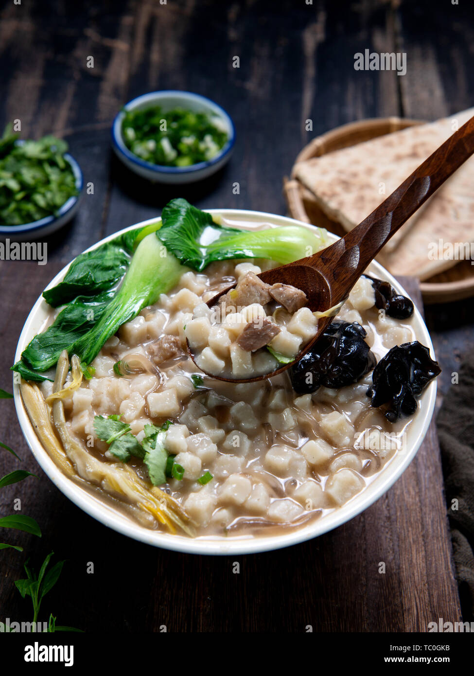 mutton steamed bun Stock Photo - Alamy